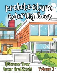 Athenaeum Boekhandel | Architecture Coloring Book: Beautiful Houses in ...