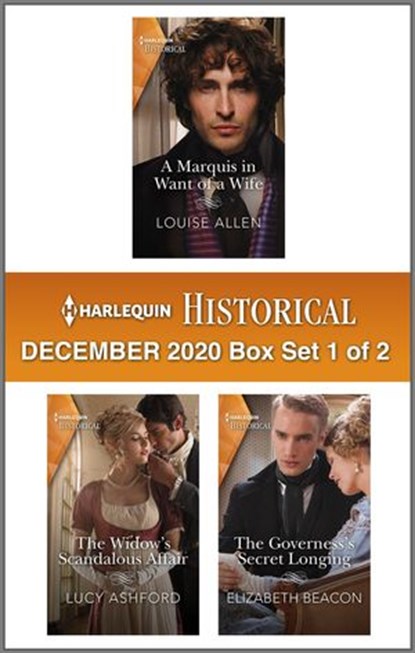 Harlequin Historical December 2020 - Box Set 1 of 2 - Louise Allen ...