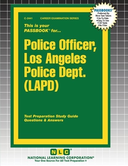 Police Officer, Los Angeles Police Dept. (LAPD) - Passbooks | Libris