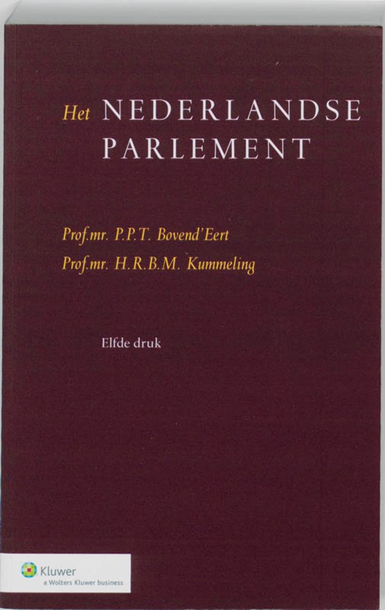 Libris | Het Nederlandse parlement, Paul P.T. Bovend'Eert ; P.P.T ...
