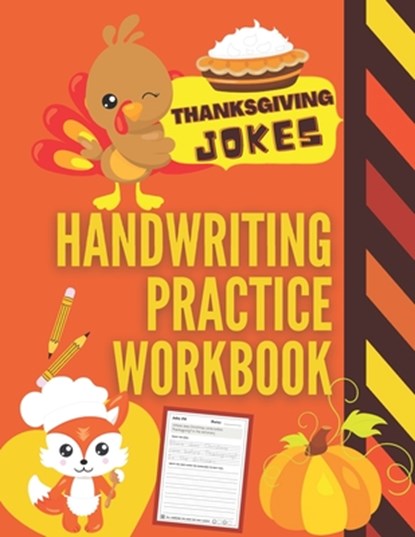 Thanksgiving Jokes Handwriting Practice Workbook - Pearl Penmanship ...