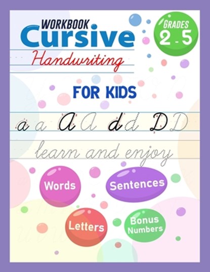 Cursive Handwriting Workbook For Kids - Kemola | Libris